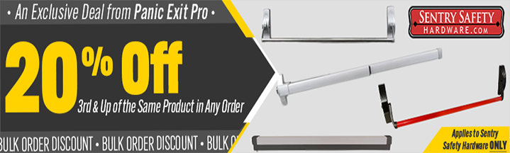 Best Panic Bars, Door Closers and Exit Accessories Supplier ...